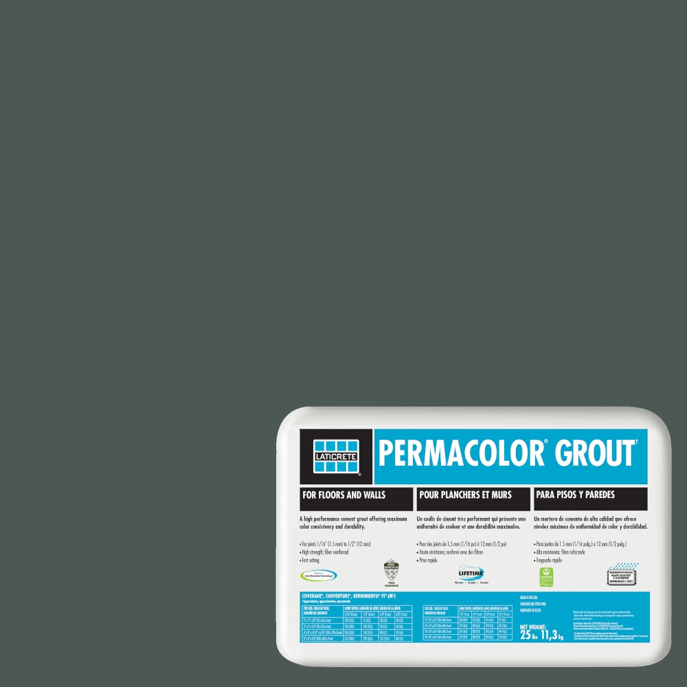 Laticrete Permacolor Grout #45 Raven 25 lb